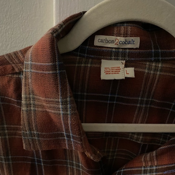 Carbon2Cobalt | Shirts | Carbon2cobalt Mens Flannel Button Down Shirt | Poshmark